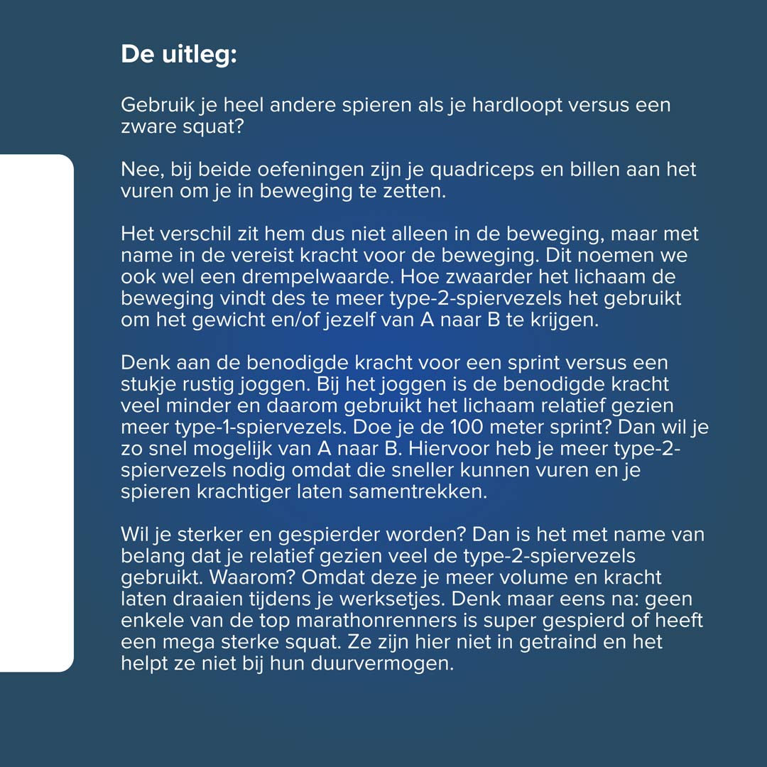 Wat zijn de verschillende spierweefseltypen? - FIT.nl