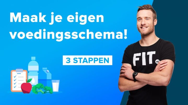 Hoe maak ik zelf een voedingsschema? Tips met video! | FIT.nl