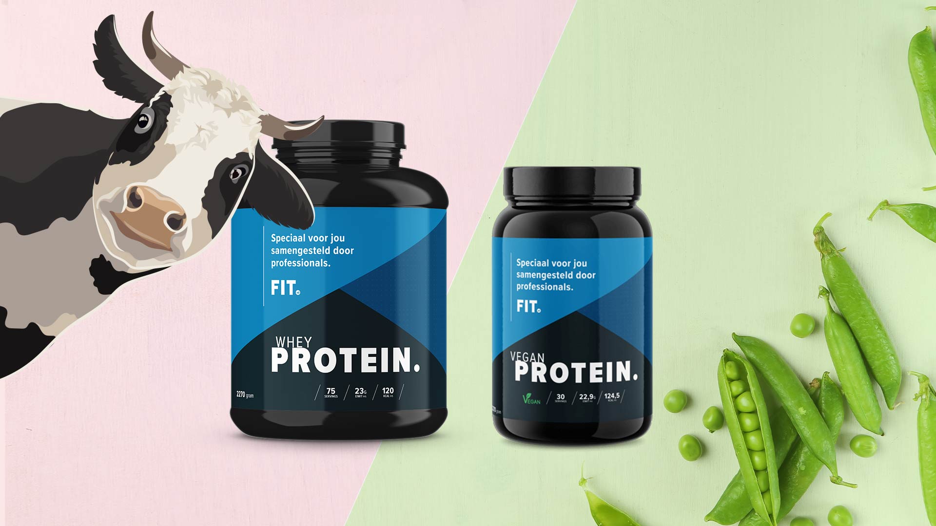 Is plantaardig eiwit net zo goed voor spieropbouw? - FIT.nl