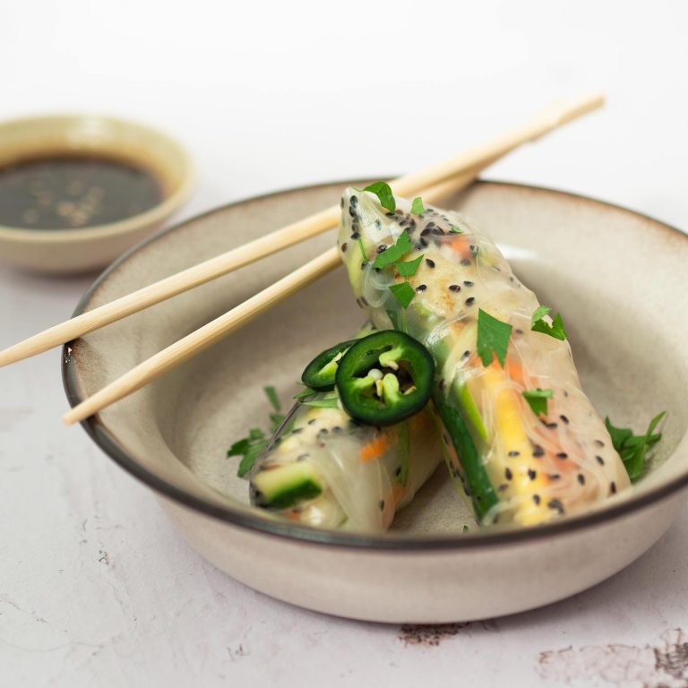 Recept: Verse vega spring rolls - FIT.nl